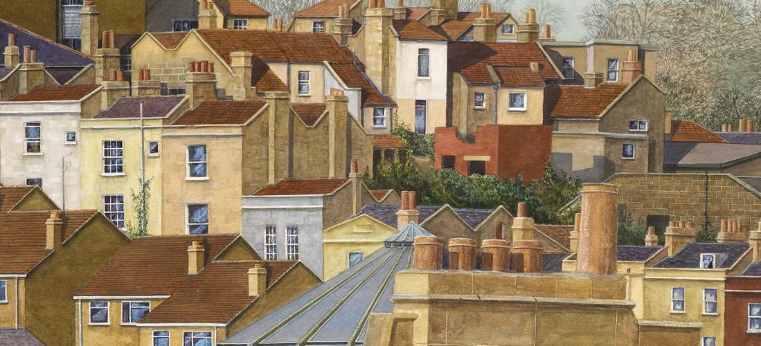 Glyn Davies | Artists based in Bath | Paintings of Bath